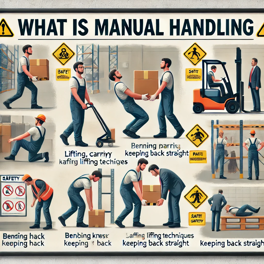 What is Manual Handling? - Definition of 'Manual Handling'